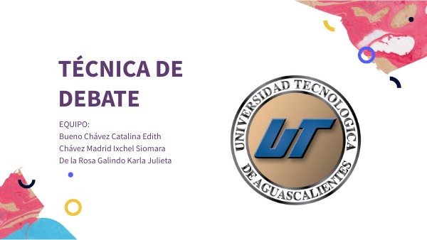 Técnica de debate dirigido | Genially