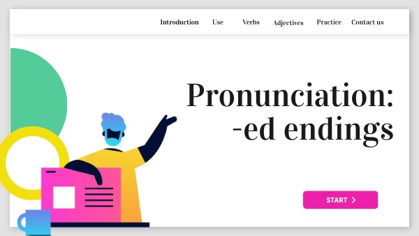 Masterclass: pronunciation of -ed endings | Genially