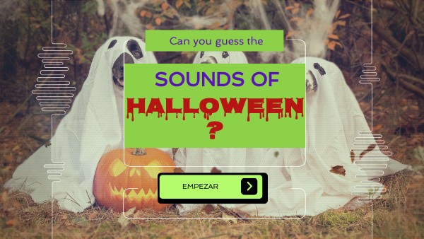 Halloween sound quiz | Genially