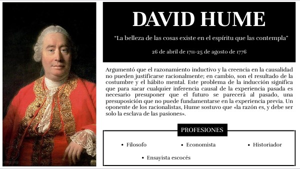 David Hume | Genially