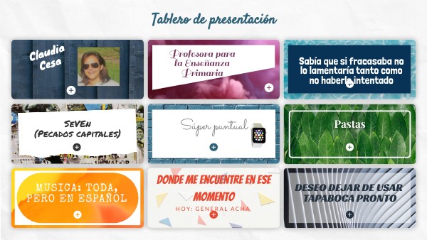 Nos presentamos