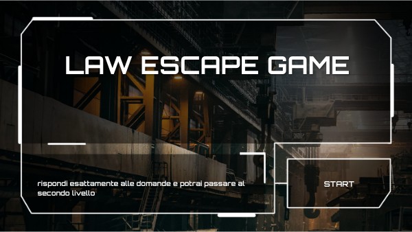 LAW ESCAPE GAME | Genially
