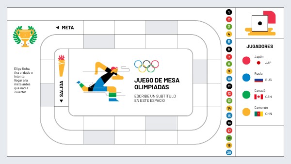 JUEGO DE MESA OLIMPIADAS | Genially