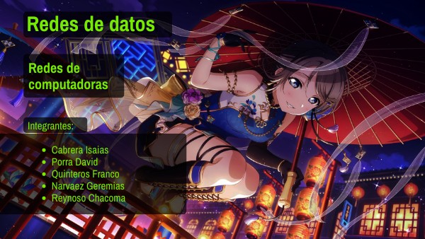 Redes de datos con Idols | Genially