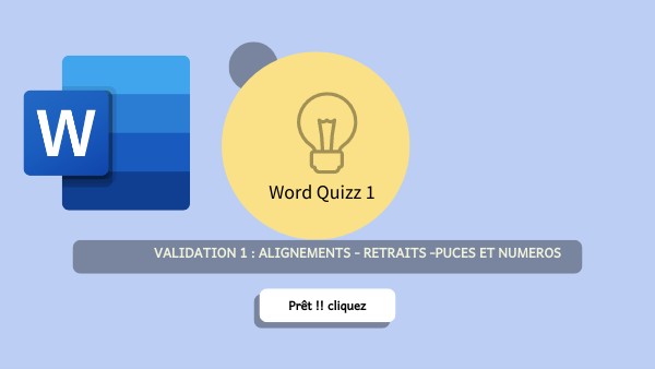 Validation W1 | Genially