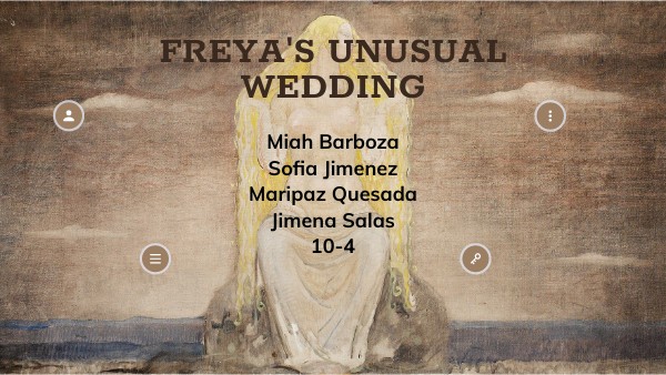 Freya's unusual wedding | Genially
