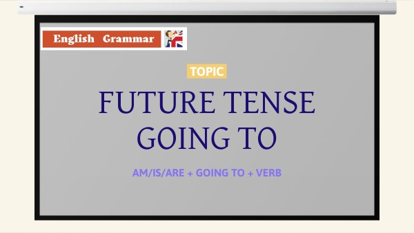Future tense with going to | Genially