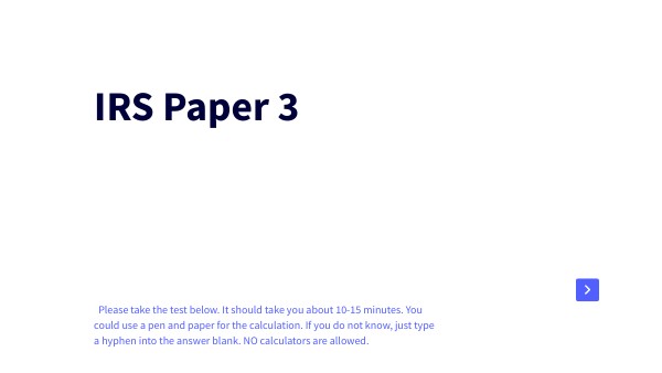 IRS Paper 3 | Genially