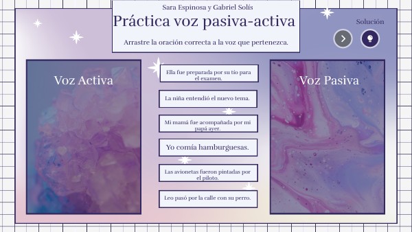 Voz Pasiva-Activa