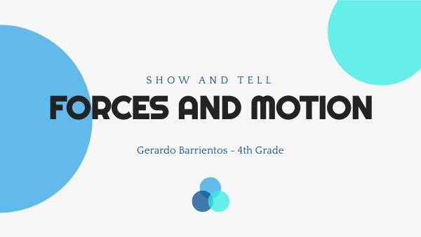 SHOW AND TELL | Genially