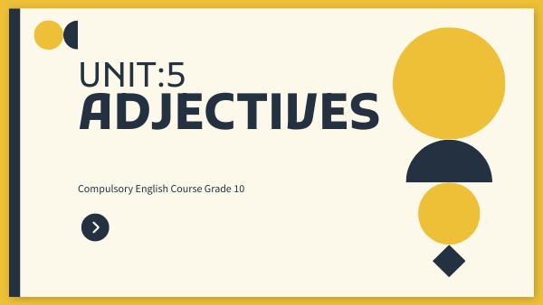 Adjectives | Genially