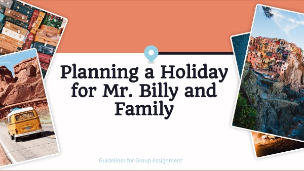 Planning a holiday | Genially