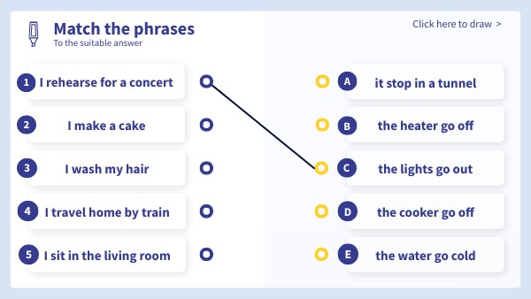 EY6 U1 Match Using "When" | Genially