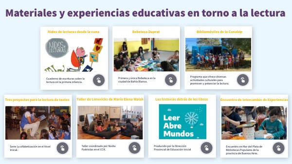 Experiencias para compartir | Genially