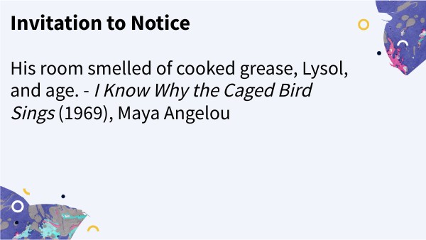 Grammar study: Commas (list)