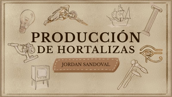 Producción Hortalizas Jordan Sandoval