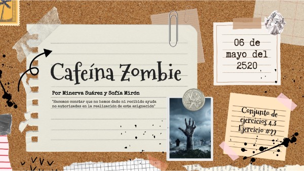 Cafeina zombie