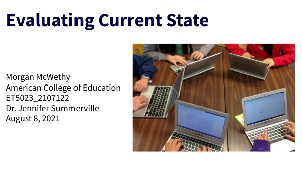 McWethy Module 4 Application ET5023 | Genially