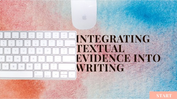 Integrating Textual Evidence