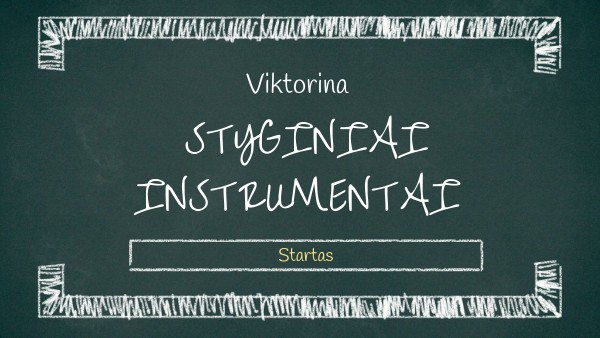 Styginiai instrumentai | Genially