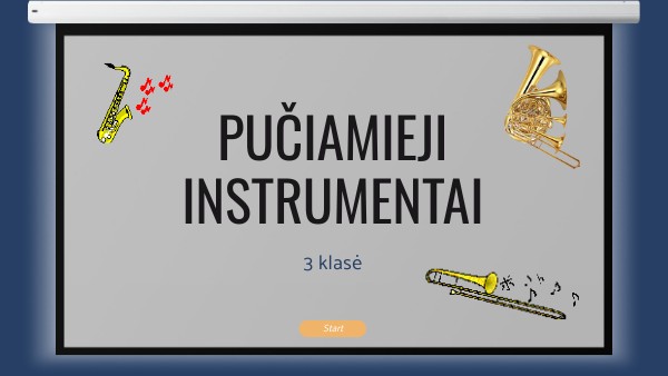 Pučiamieji instrumentai | Genially