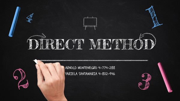 DIRECT METHOD | Genially