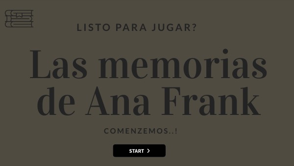 las memorias de Ana Frank - Lucila Saj