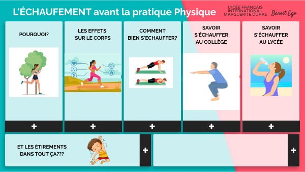 L'échauffement | Genially