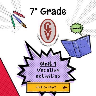 7º Verbs: Vacation activities