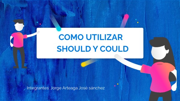 Como utilizar "SHOULD Y COULD | Genially
