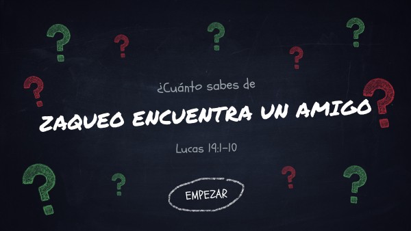 Zaqueo | Genially