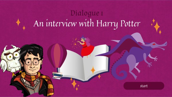 An interview with a star | Genially