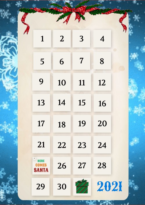 Календарь 2021 | Genially