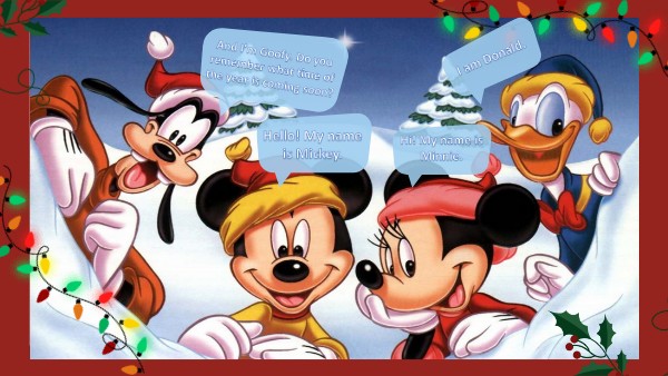Shorten version - Christmas quest Mickey Mouse | Genially