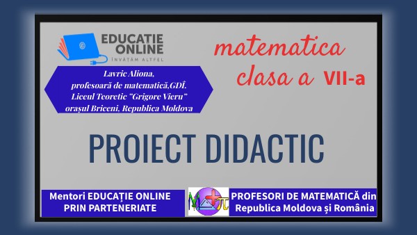 Copy - Proiect didactic | Genially