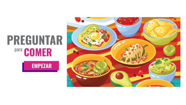 Preguntar para comer V1 | Genially