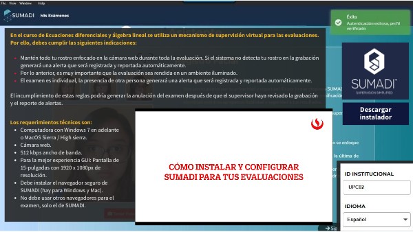 Exámenes supervisados | Genially