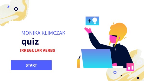 irregular verbs QUIZ | Genially
