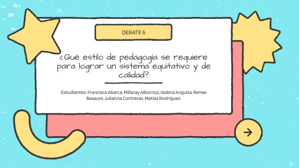 Debate Epistemología Peda | Genially