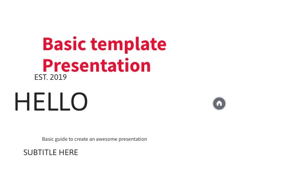 BASIC PRESENTATION