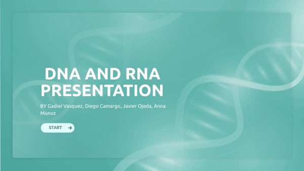 DNA and RNA Presentation