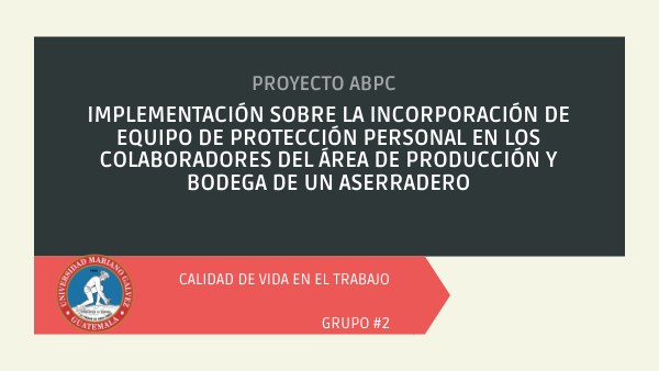 PRESENTACIÓN ABPC - GRUPO 2 | Genially