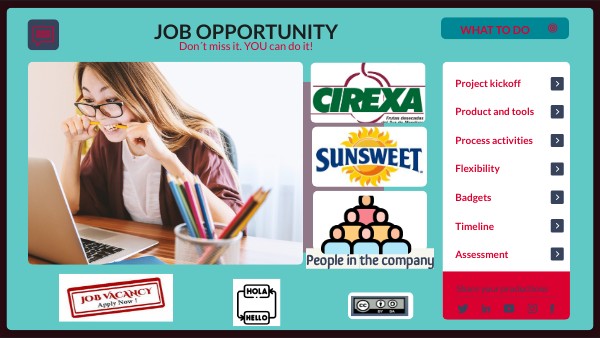 JOB OPPORTUNITY | Genially