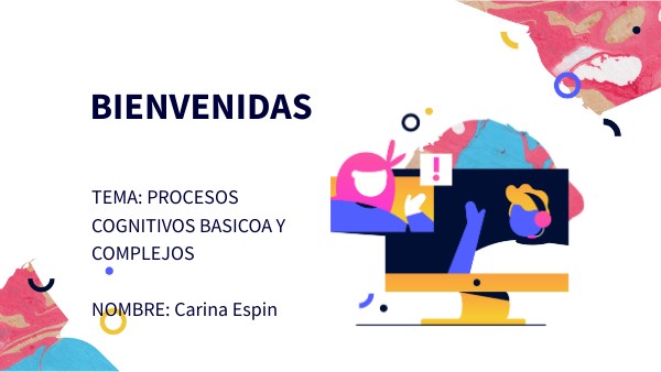 GENIAL PRESENTATION procesos cognitivos básicos y complejos | Genially