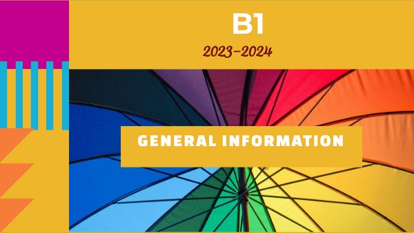 Tracy B1 GENERAL INFORMATION | Genially