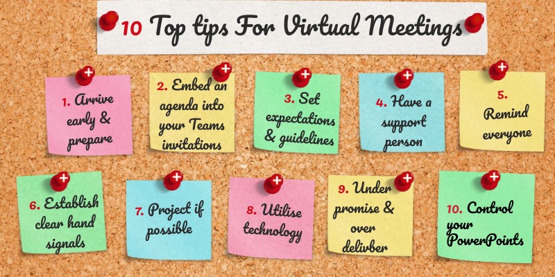 Top 10 Tips for Virtual Meetings