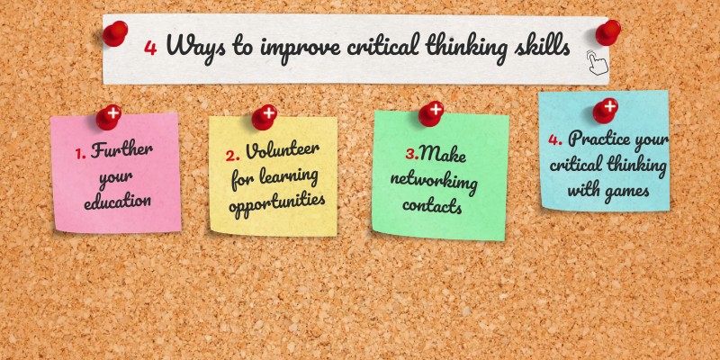 4 Ways to improve critical thinking skills | Genially