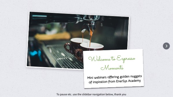 Welcome to Espresso Moments