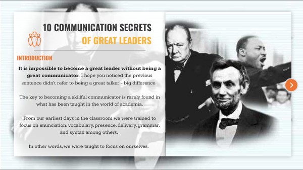 Secrets of Great Leaders