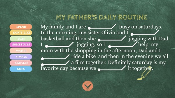 Reading activity | Genially